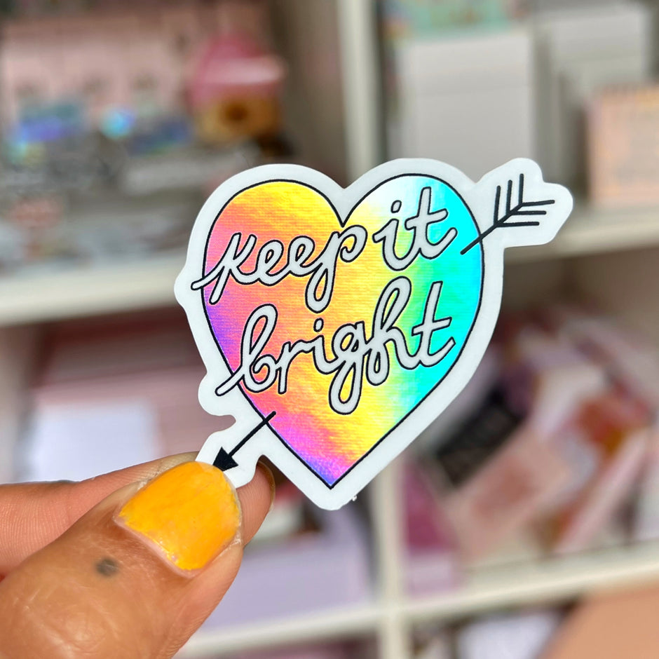 Looking for positive stickers to brighten up your life? – Keep It Bright
