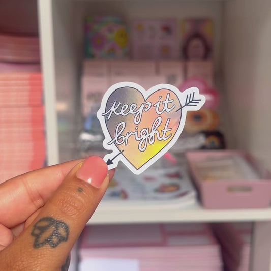 Looking for positive stickers to brighten up your life? – Keep It Bright